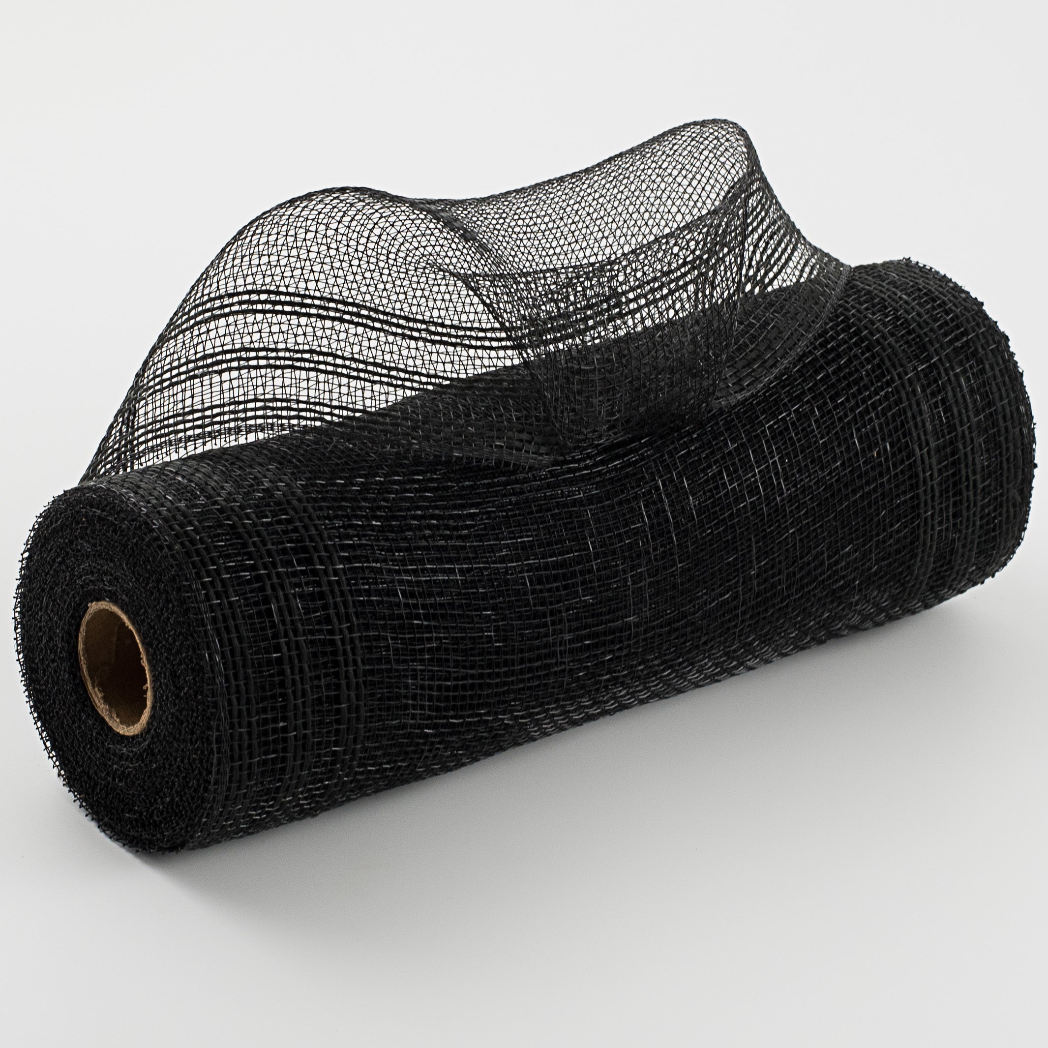 10" Border Stripe Mesh: Black