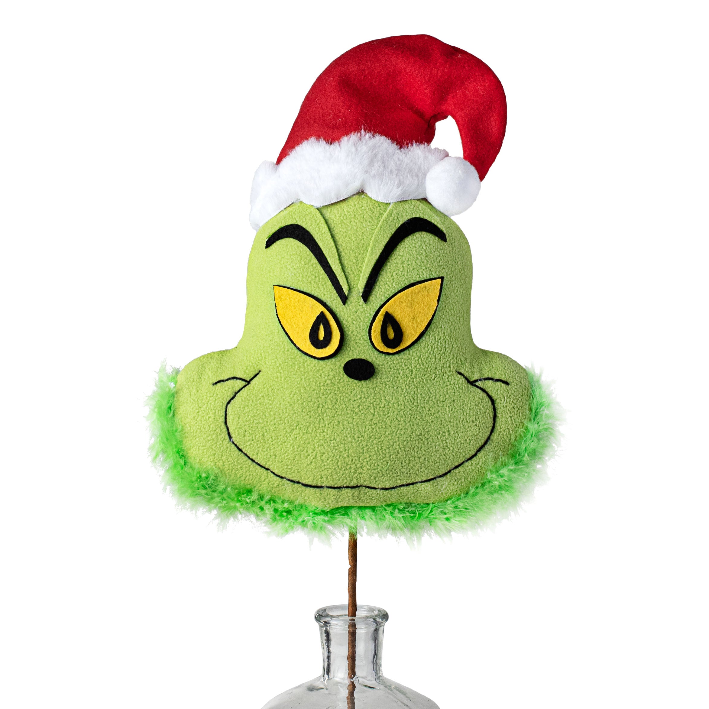 24" Christmas Green Monster Head Pick