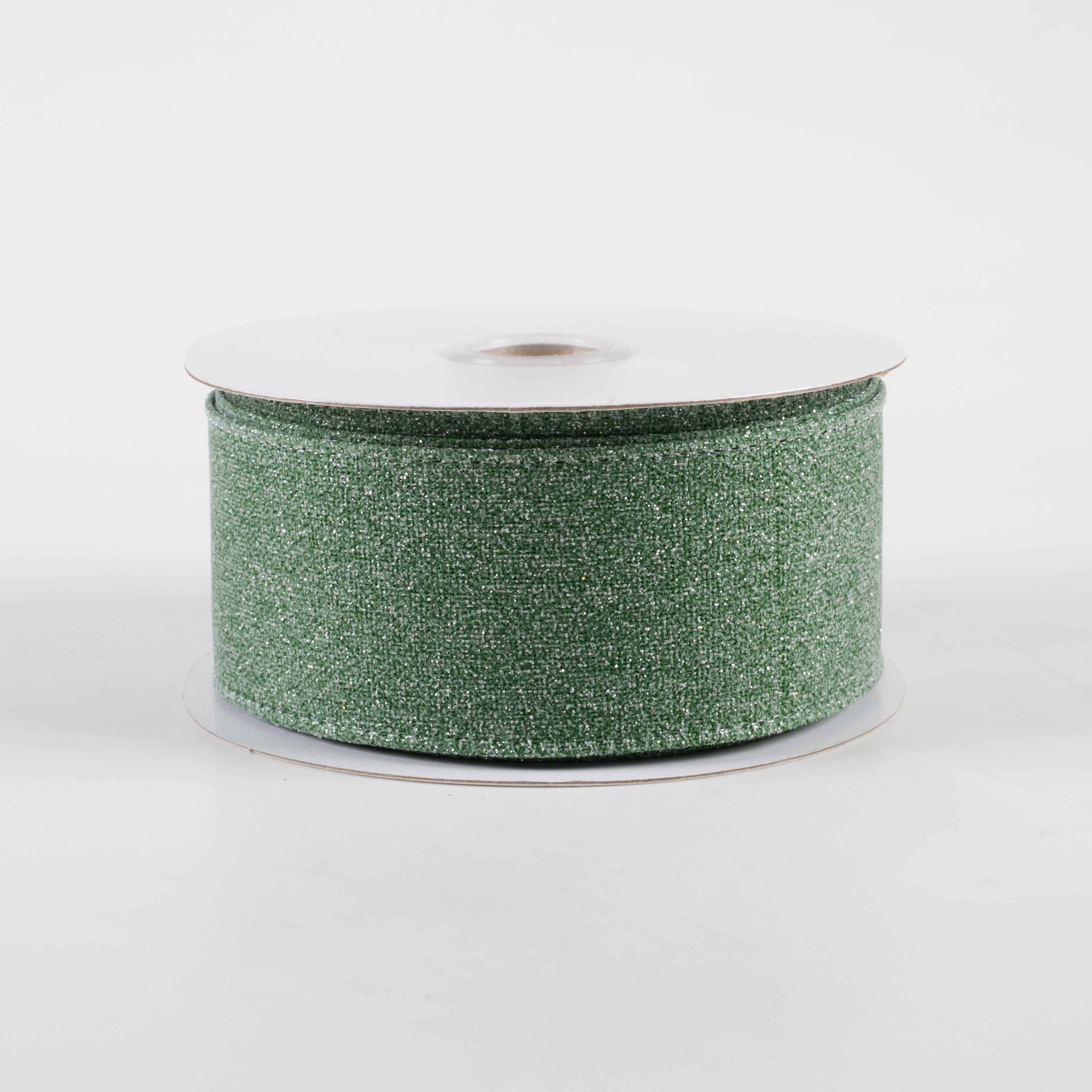 1.5" Crystal Shine Ribbon: Emerald Green (10 Yards)