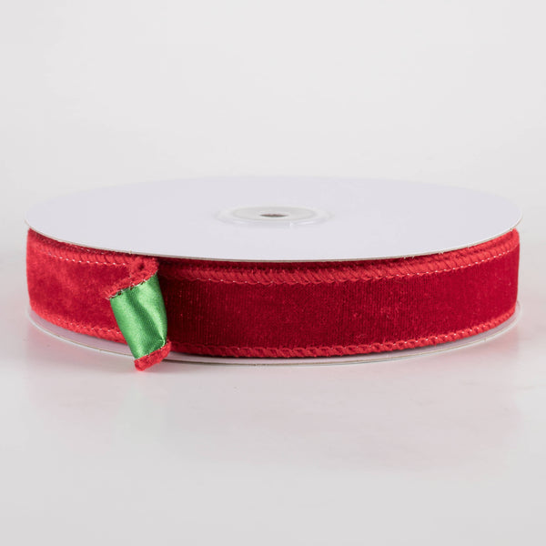 7/8" Deluxe Velvet Satin Backing Ribbon