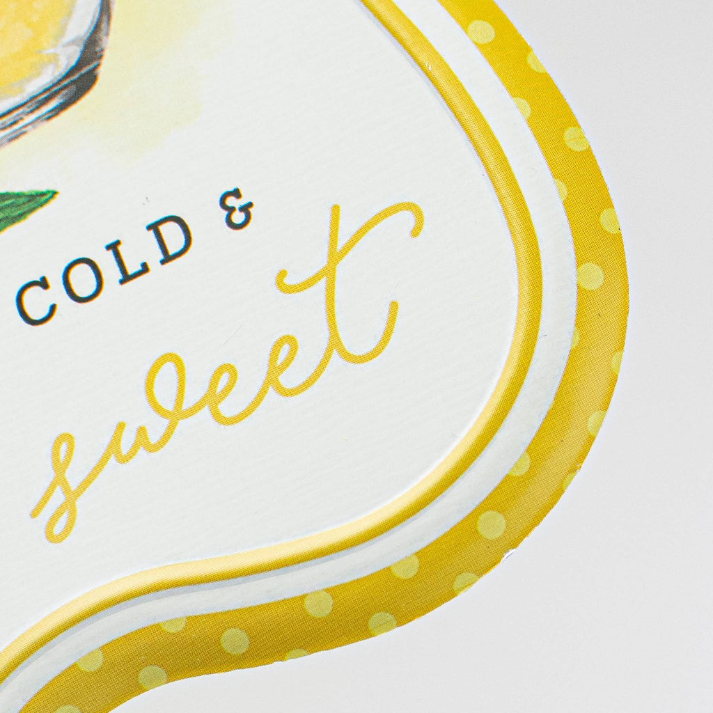 7" Embossed Lemonade Metal Signs (3)