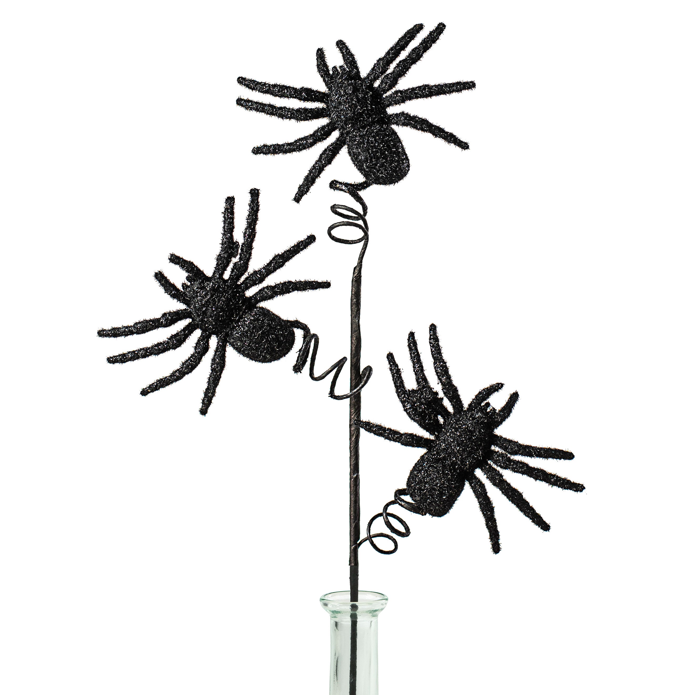 17" Flocked Spider Pick