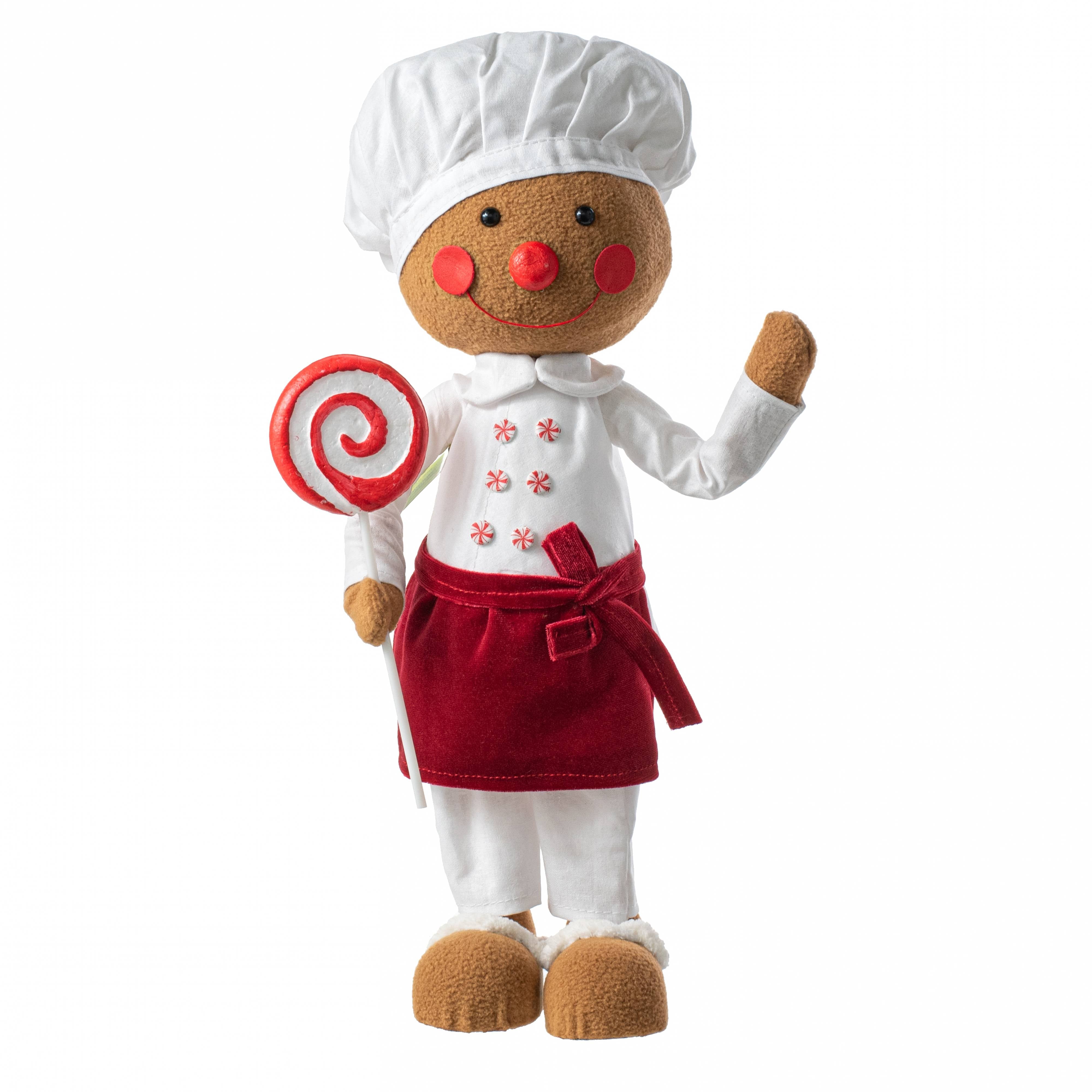 15" Gingerbread Chef Decoration
