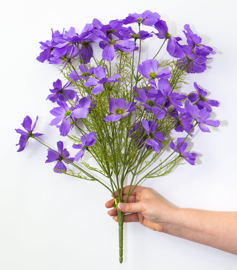 20" Garden Cosmos Bush: Lavender Purple