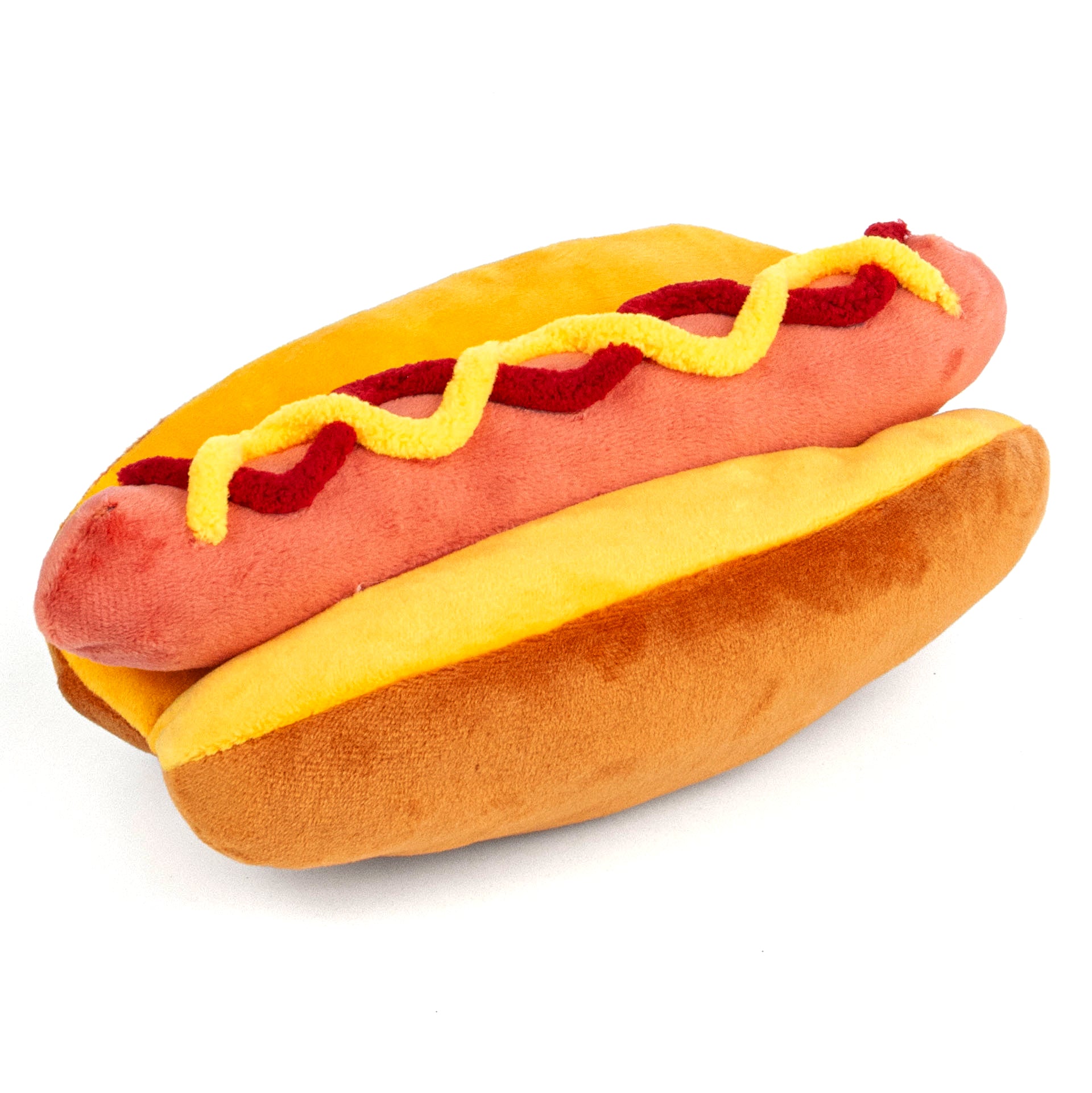 8" Plush Hot Dog Decoration