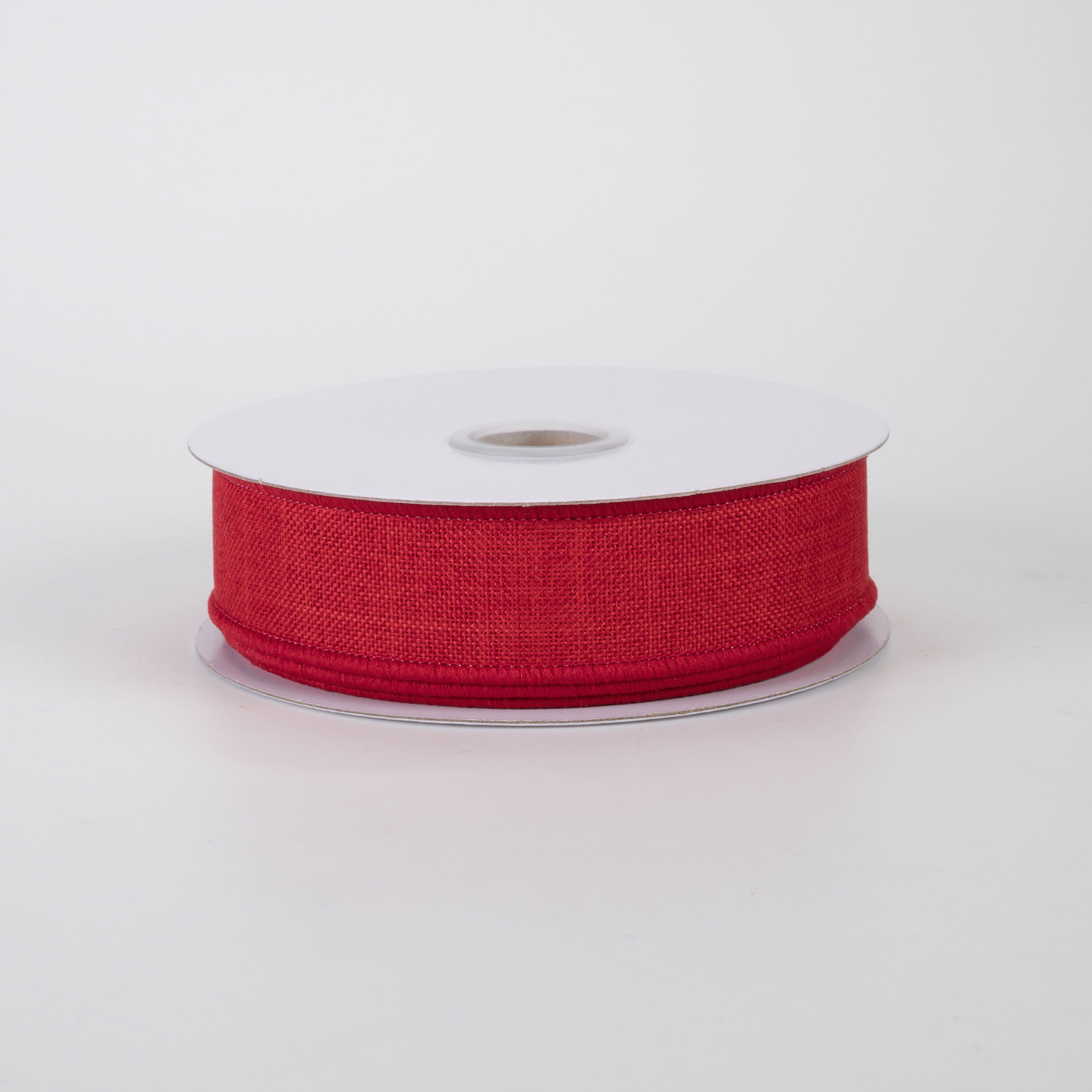 7/8" Royal Canvas Ribbon: Red (10 Yards)