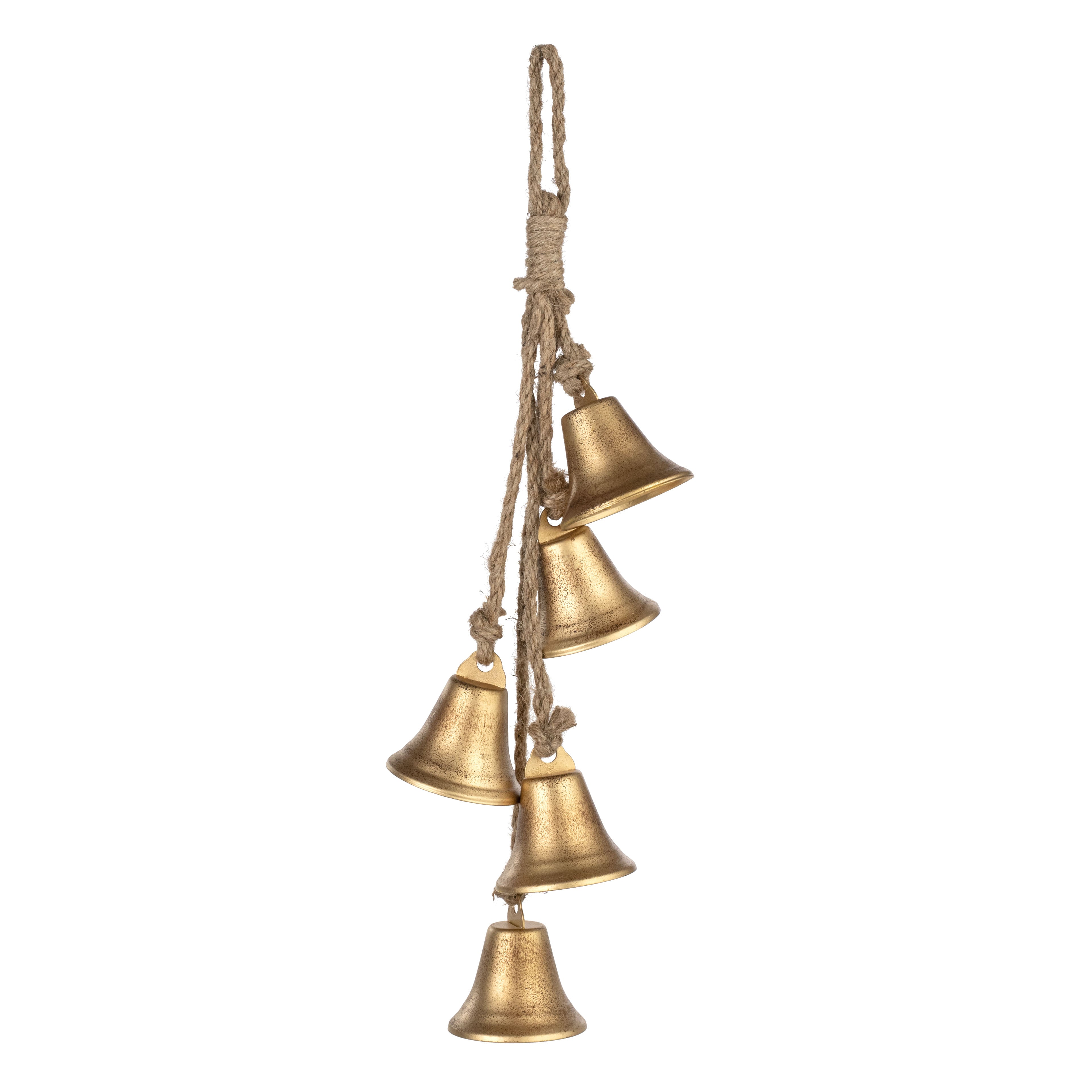 Mini Liberty Bell Ornament Hanger: Vintage Gold