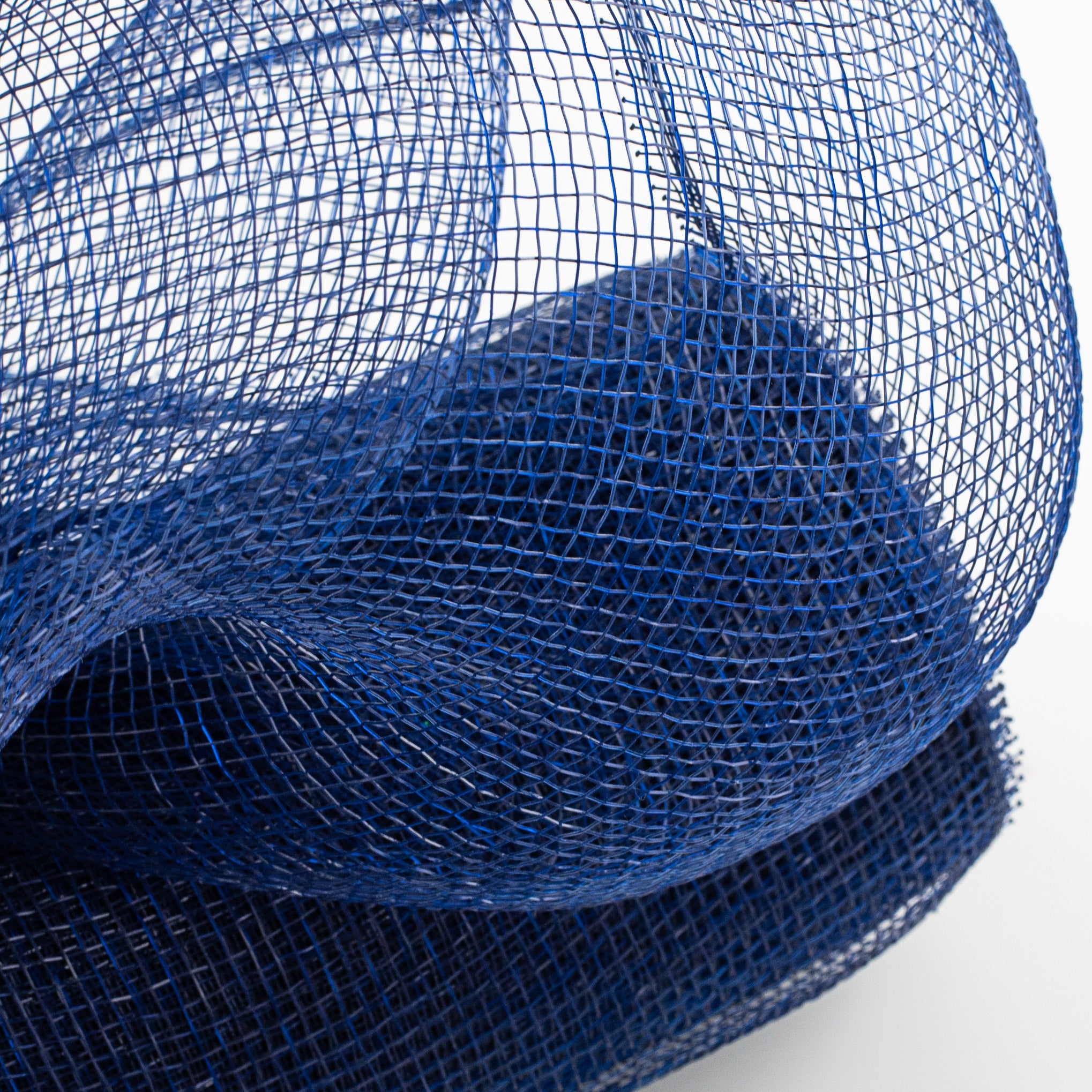 10" Poly Deco Mesh: Navy Blue