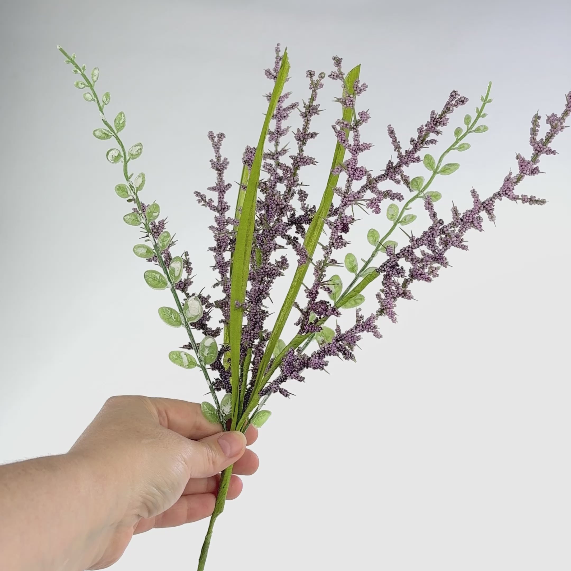 14" Millet Heather Pick: Lavender Purple