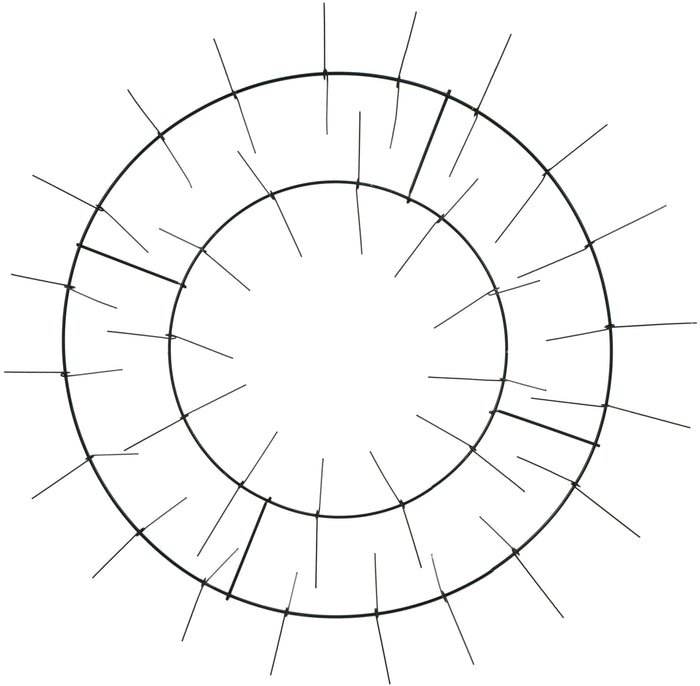 Soft Clamp Wire Wreath Form: 20"