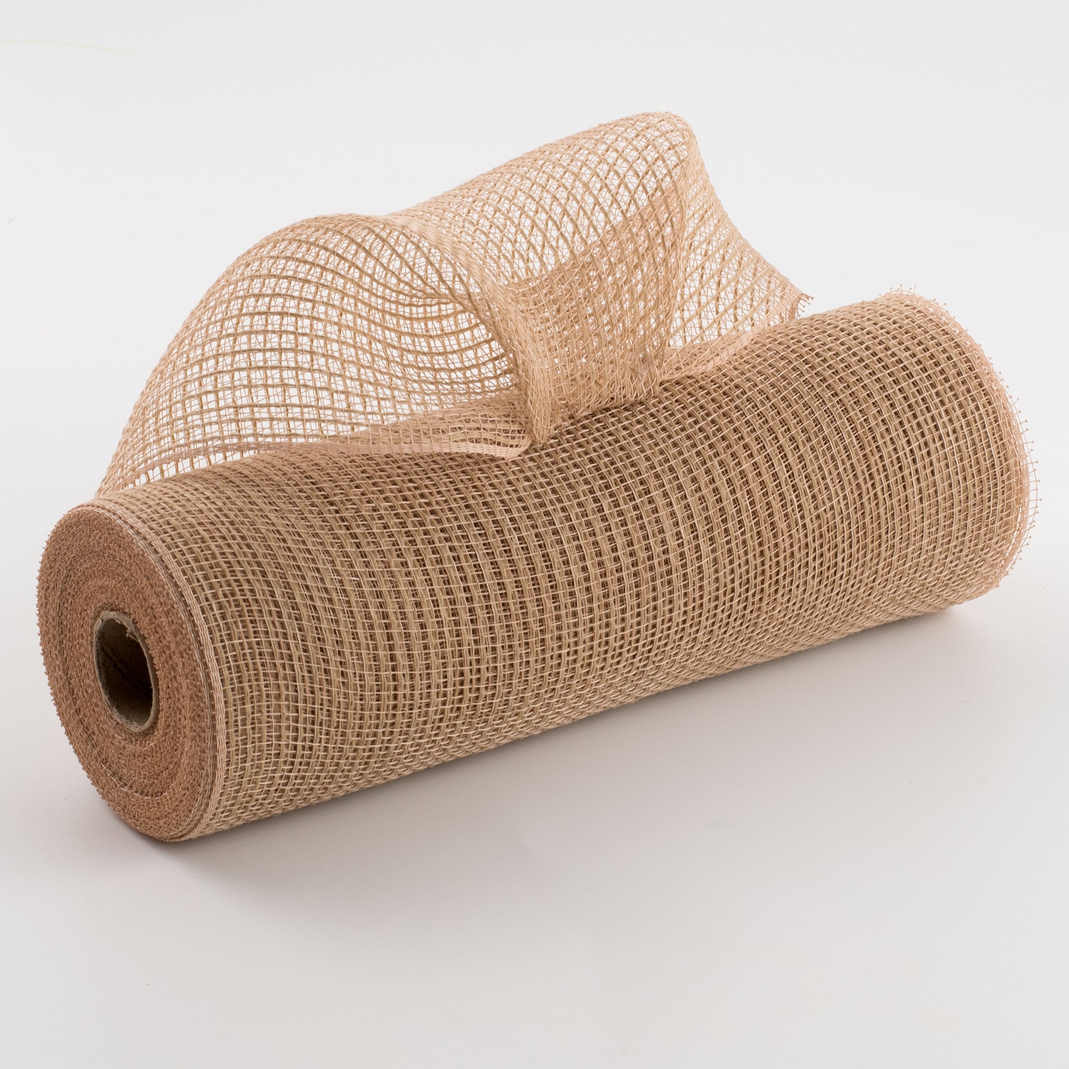 10" Stripe Fabric Mesh: Natural