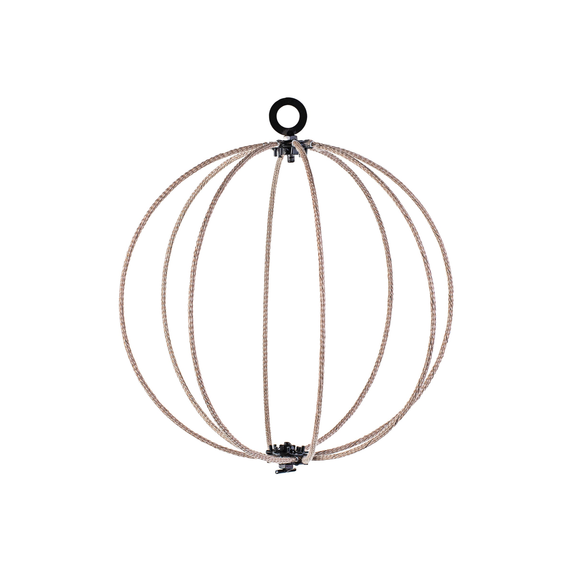 12" Tubing Wrapped Folding Ball: Natural