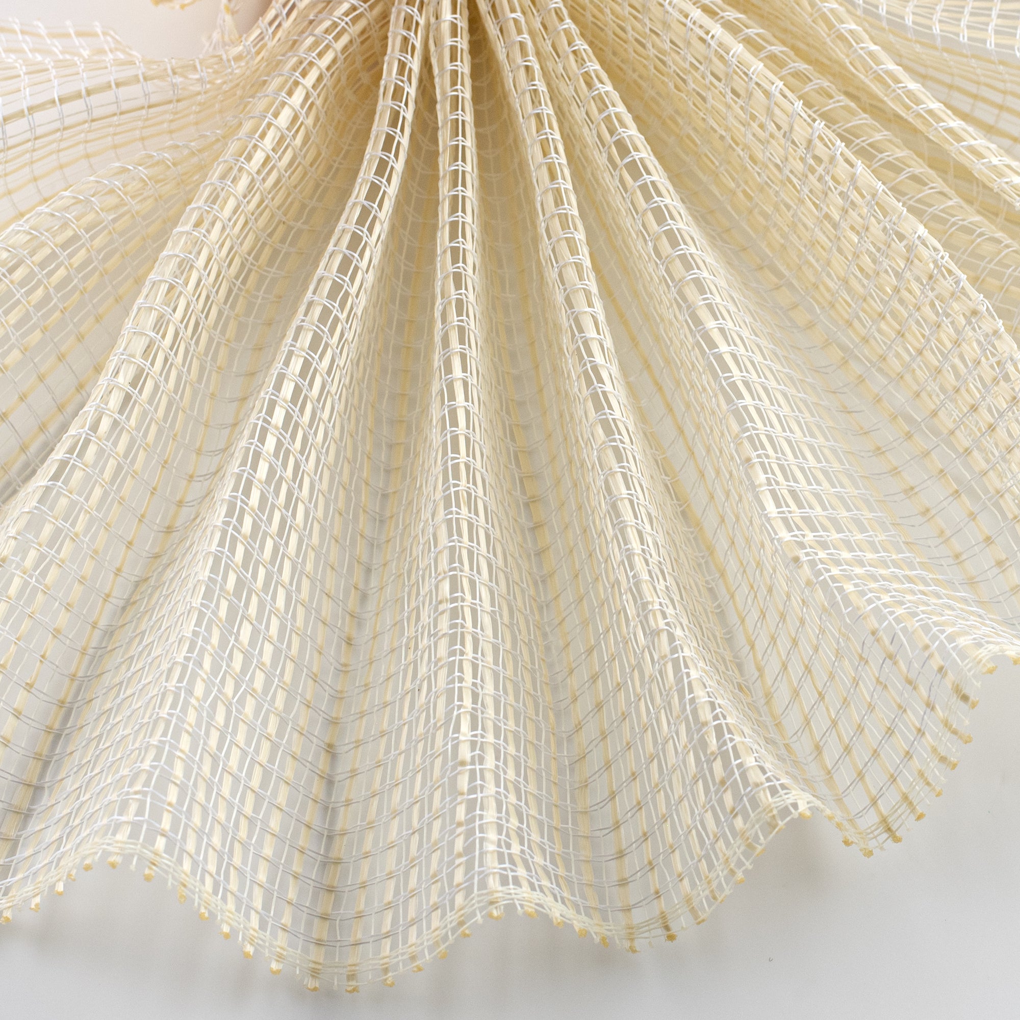 10" Wide Strip Mesh: Cream