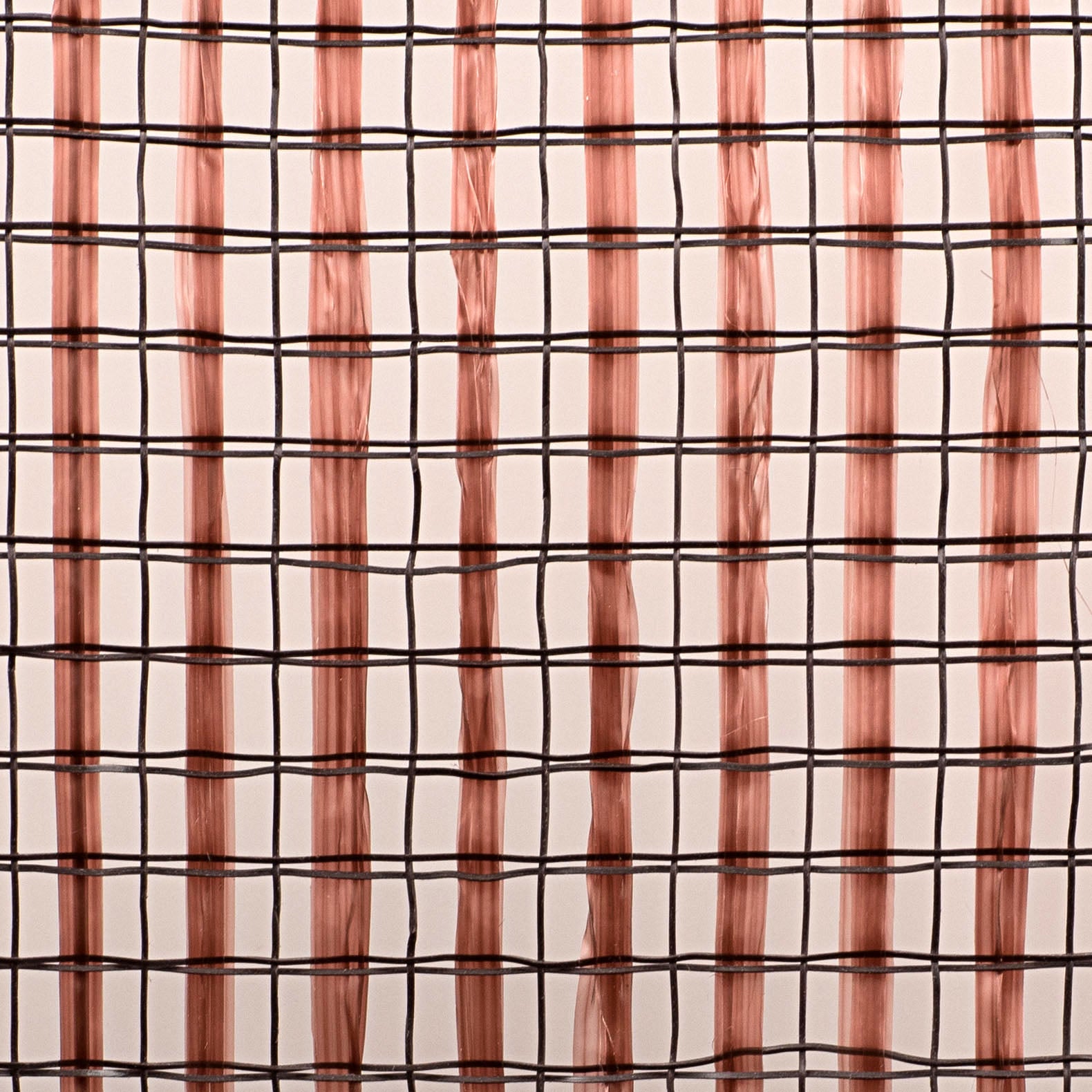 10" Wide Strip Mesh: Dark Brown