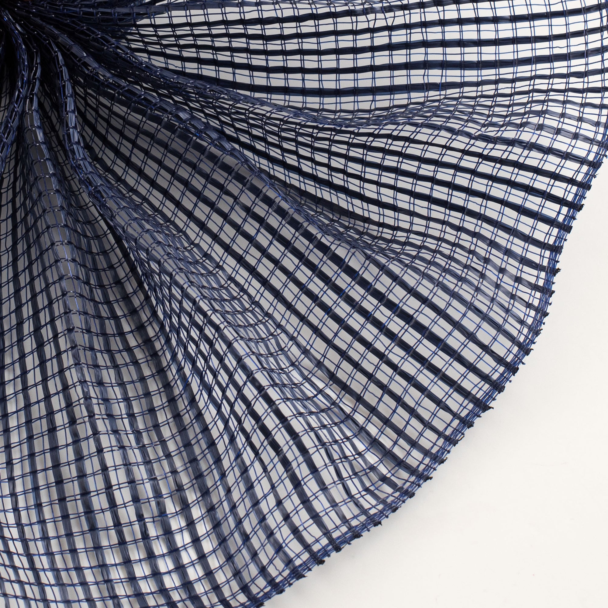10" Wide Strip Mesh: Navy Blue