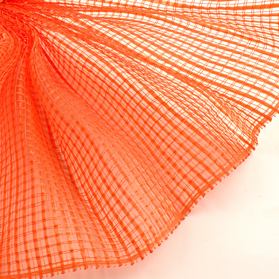 10" Wide Strip Mesh: Orange